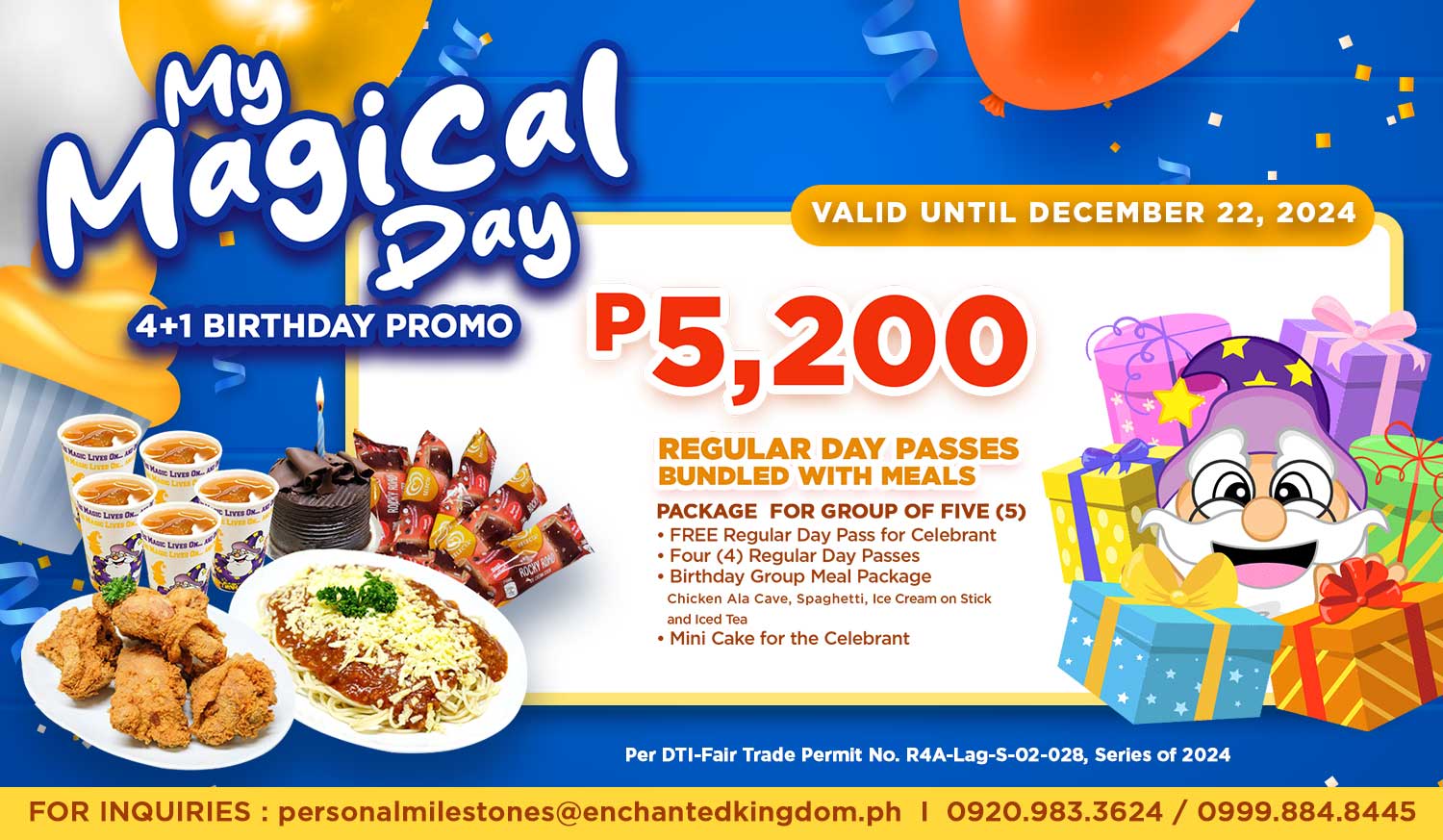 Ticket Rates – Enchanted Kingdom