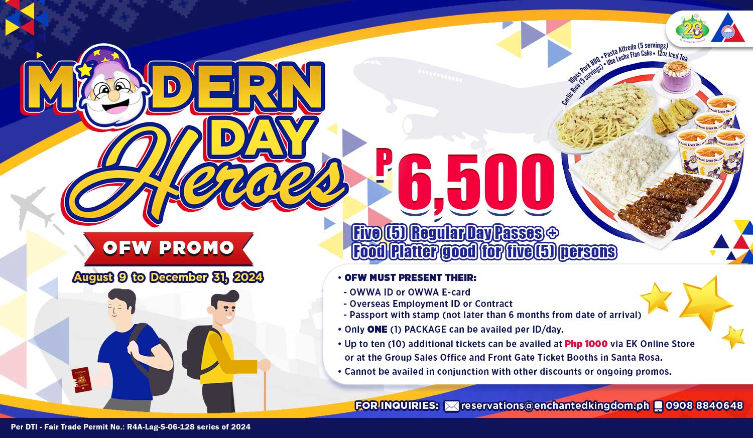Ticket Rates – Enchanted Kingdom