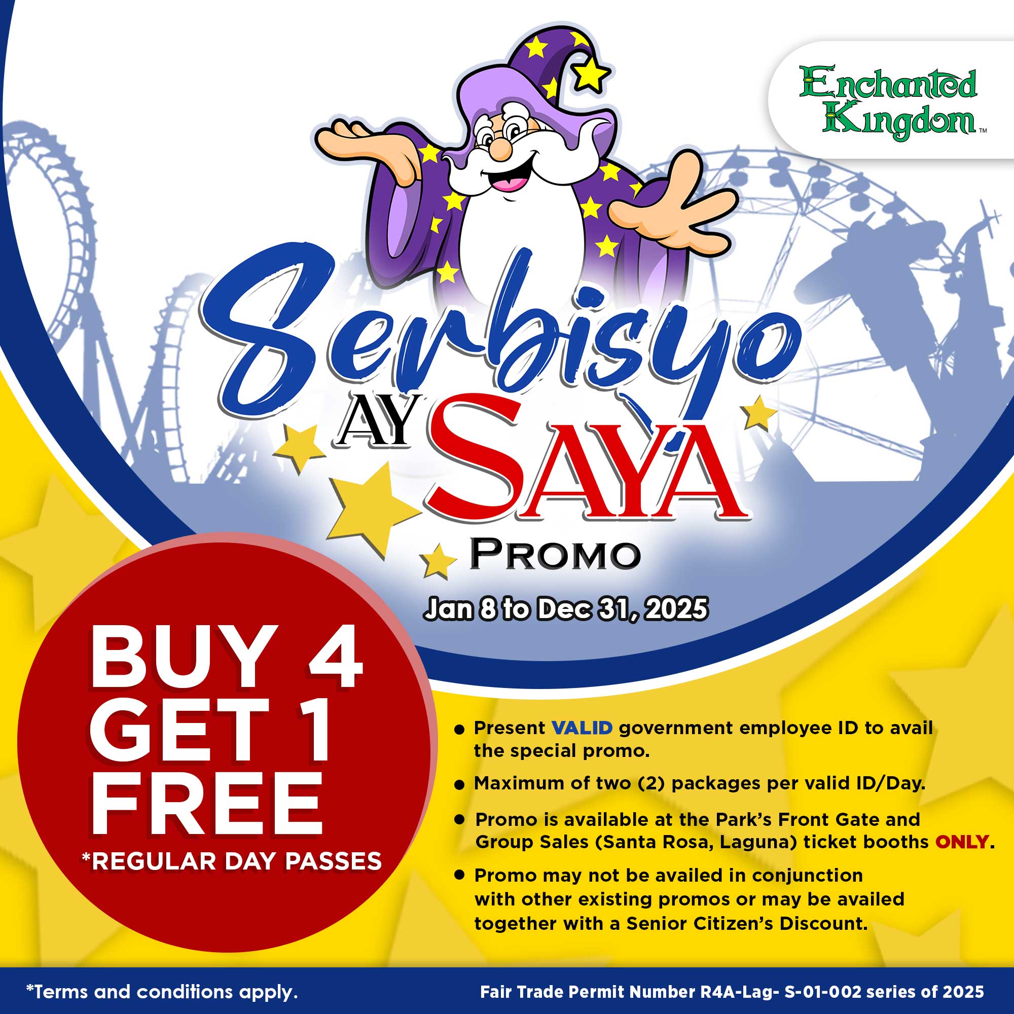 Serbisyo Ay Saya – Enchanted Kingdom
