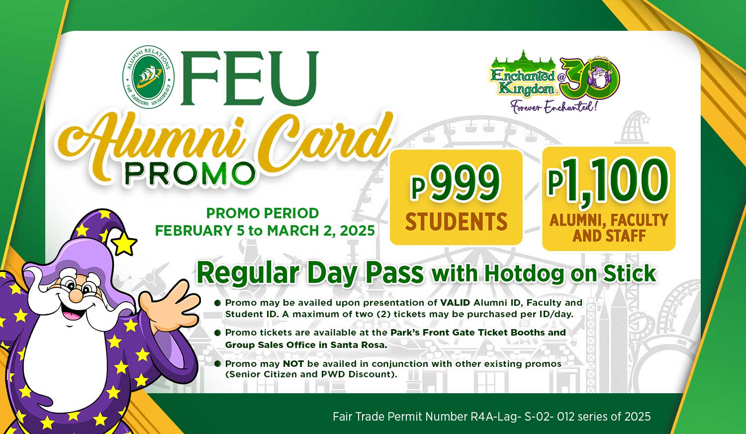 Ticket Rates – Enchanted Kingdom