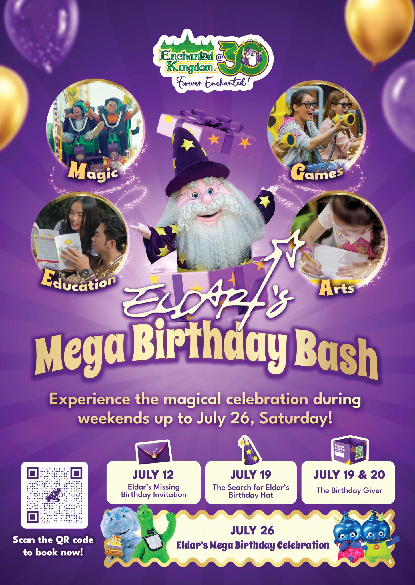 Enchanted Kingdom levels up Eldar the Wizard’s special day with Mega ...
