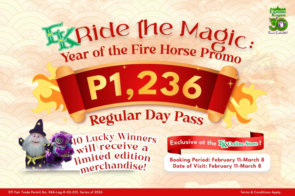 Enchanted Kingdom welcomes 2026 with magic, love, and prosperity ...